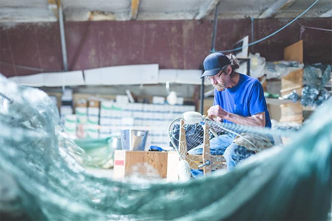 Fresh fish on the table – fish farming with aquaculture